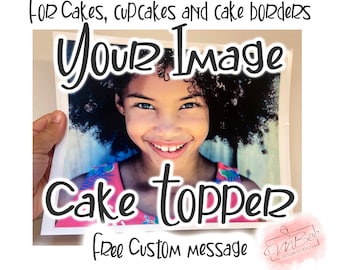 Custom Edible Cake Toppers - Etsy