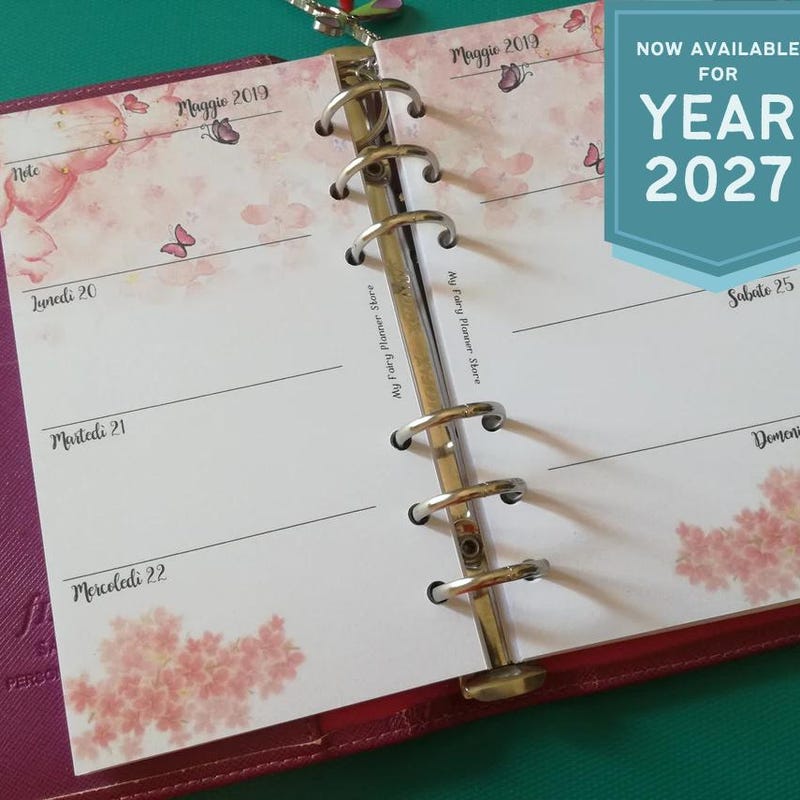 A5 diary filling - Etsy.de