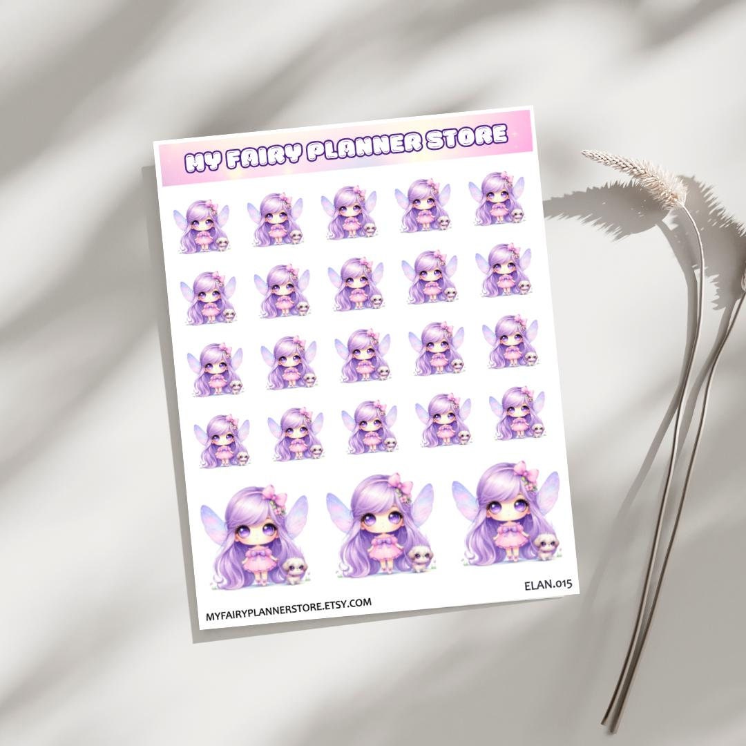 ELAN Deco Stickers Walking With Dog I Love Dogs Journaling Matte Paper ...