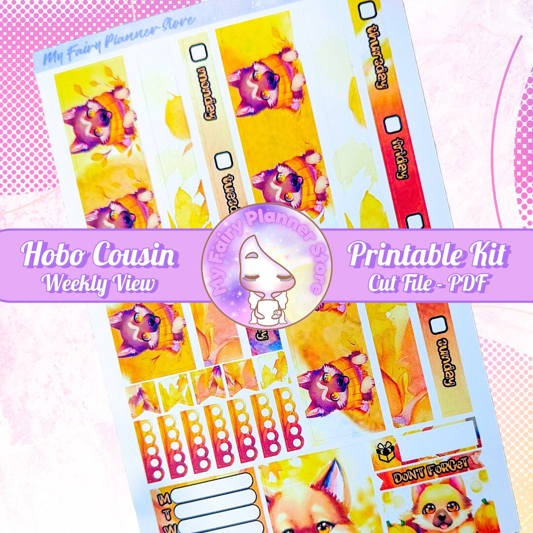 PRINTABLE HOBO COUSIN Oden Kit Dog German Shepherd - Etsy