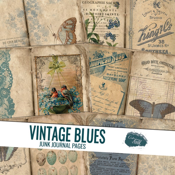 Junk Journal Printable - Etsy
