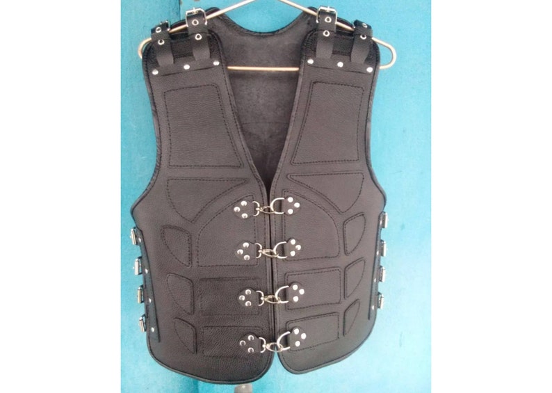 Motorcycle Vest Leather Vest Chopper Vest Biker Kutte Moto - Etsy
