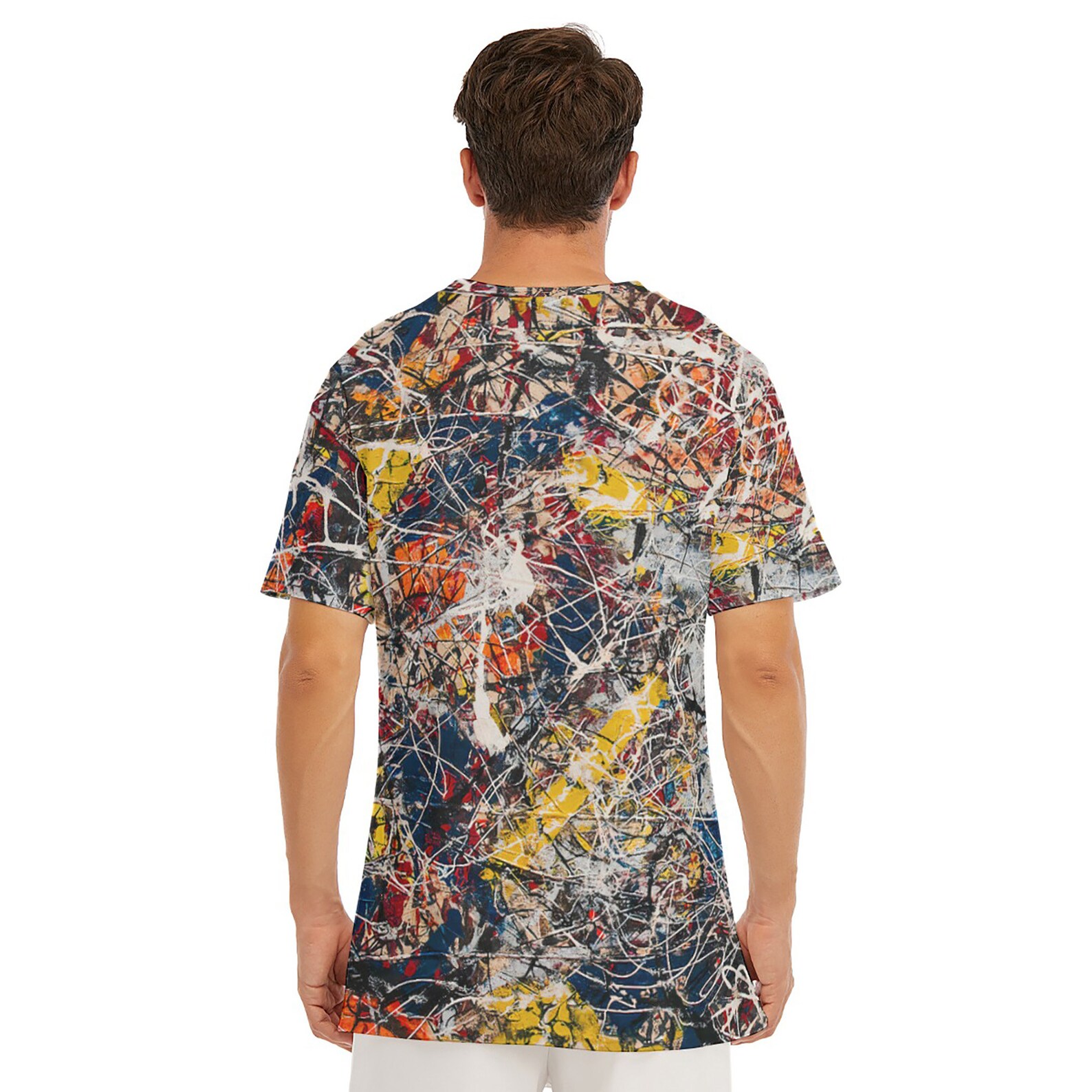 Jackson Pollock Inspired T-shirt Number 17A Iconic Painting Tee - Etsy