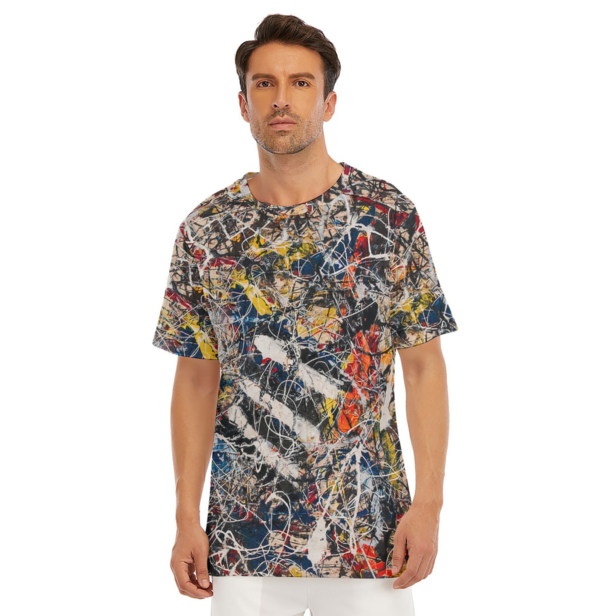 Jackson Pollock Inspired T-shirt Number 17A Iconic Painting Tee - Etsy