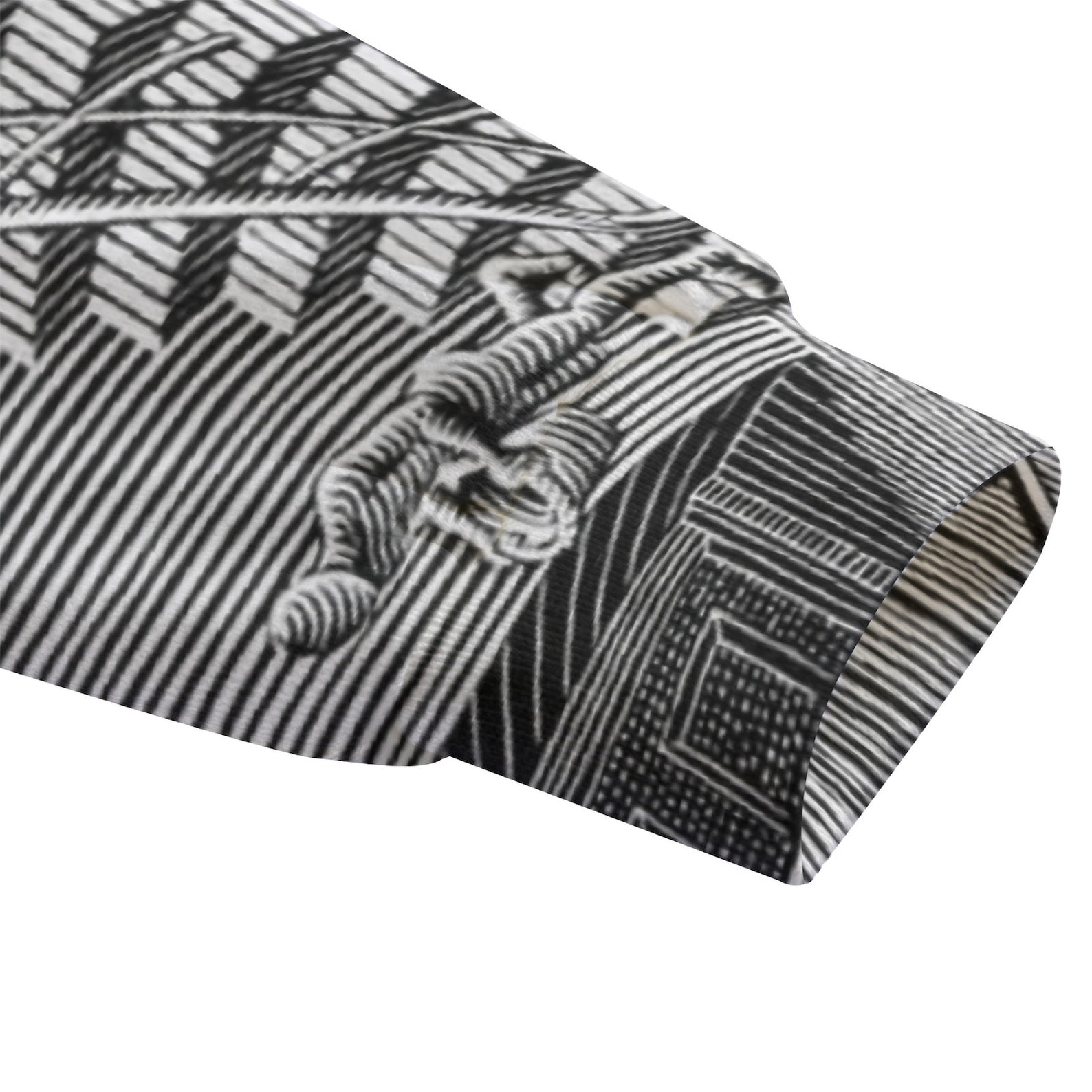 Relativity Surrealism Hoodie Optical Illusion Clothing Geometric ...