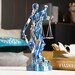 Lawyer Sculpture Justice Goddess Colorful Abstract Resin Statue Law ...