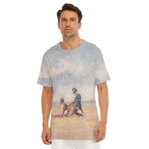 By the Seaside From Paulette Bardy T-shirt | French Impressionist Art ...