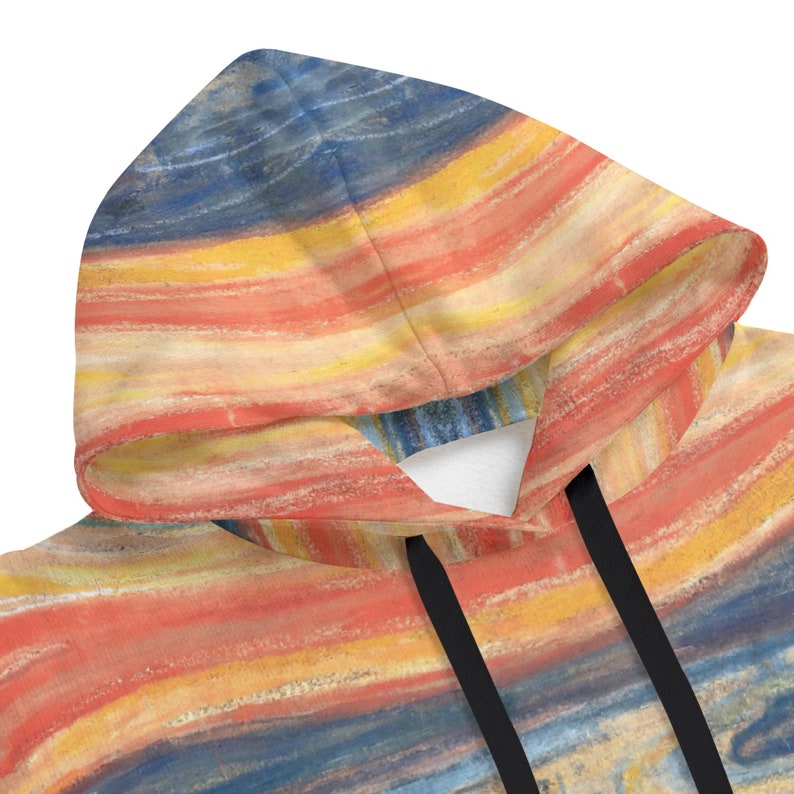 The Scream by Edvard Munch Artwork Hoodie - Iconic Painting Inspired ...