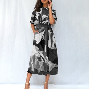 Guernica Picasso Art Women's Dress Unique Wearable Art Inspired by ...