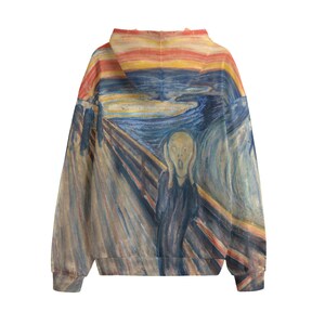 The Scream by Edvard Munch Artwork Hoodie - Iconic Painting Inspired ...