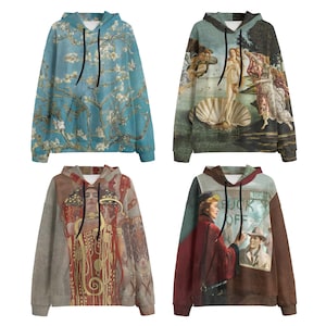 The Scream by Edvard Munch Artwork Hoodie - Iconic Painting Inspired ...