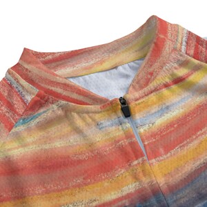 The Scream by Edvard Munch Cycling Jersey - Artistic Athletic Wear for ...