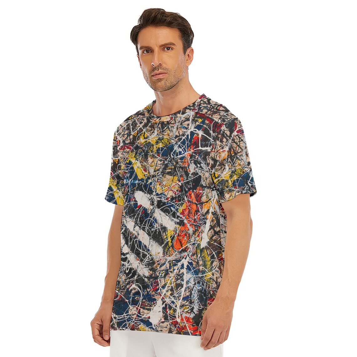Jackson Pollock Inspired T-shirt Number 17A Iconic Painting Tee - Etsy