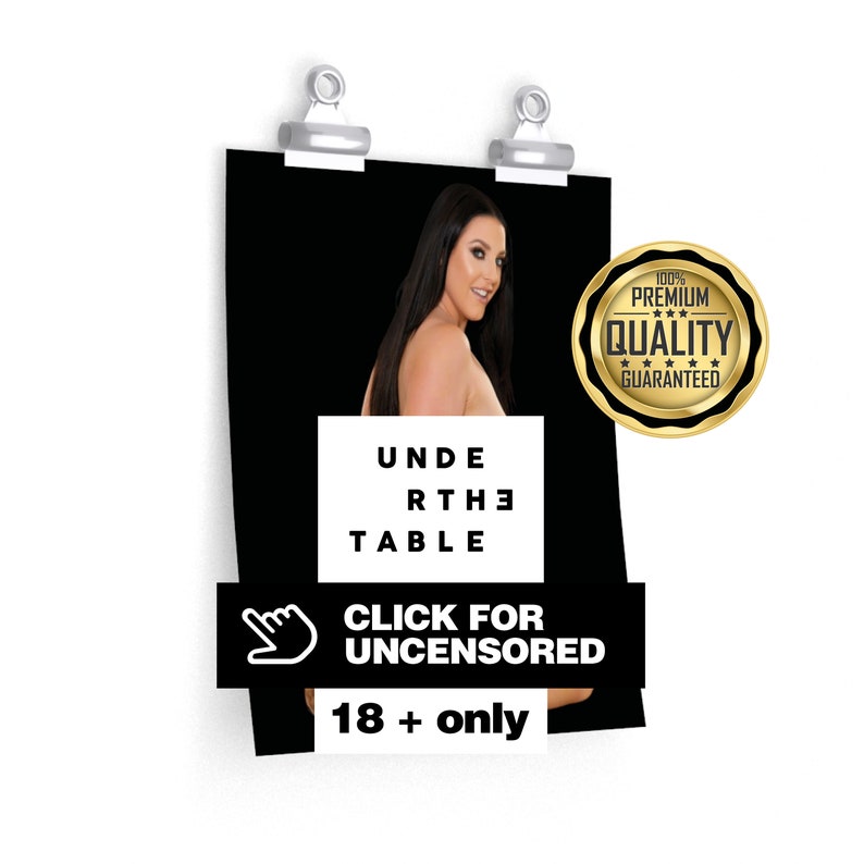 Angela White Nude Big Booty Ass Latex Boots Poster Sexy Nude Etsy Finland