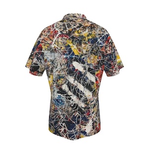 Number 17A by Jackson Pollock Iconic Painting Unisex Hawaiian Shirt ...