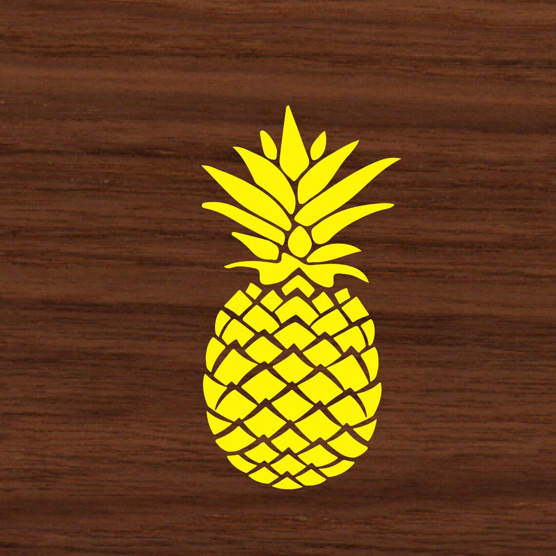 Pineapple Decal, Pineapple Vinyl Decal, Vinyl Decal, Pineapple ...