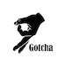 Gotcha Hand Circle Decal, Gotcha Hand Game Decal, Gotcha Sticker ...