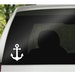 Anchor Car Window Decal , Anchor Decal, Nautical Decal, Nautical Vinyl ...