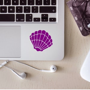 Sea Shell Vinyl Decal, Sea Shell, Sea Shell Decal, Sea Shell Sticker ...