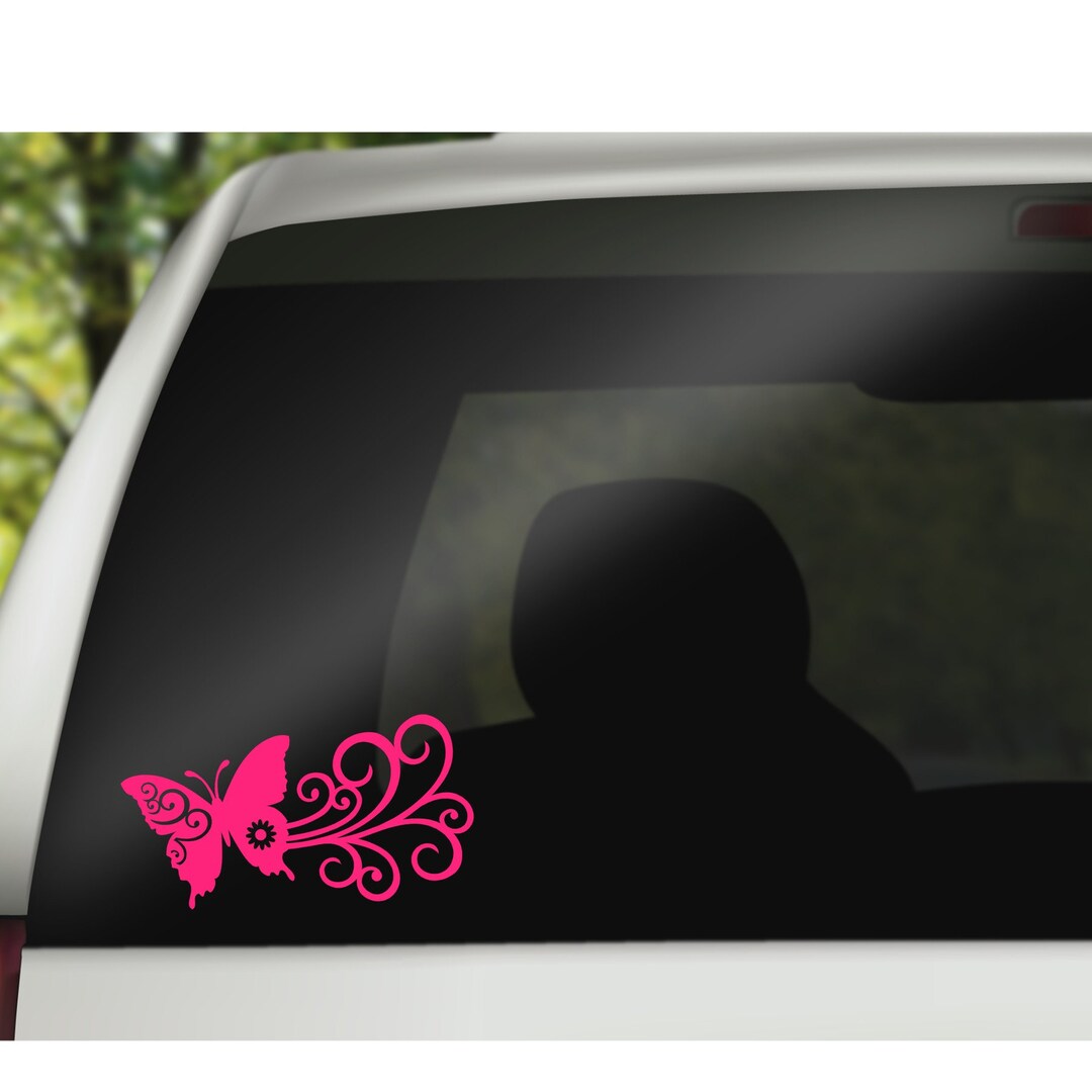 Butterfly Decal, Butterfly, Butterflies Decal, Butterfly Car Decal ...