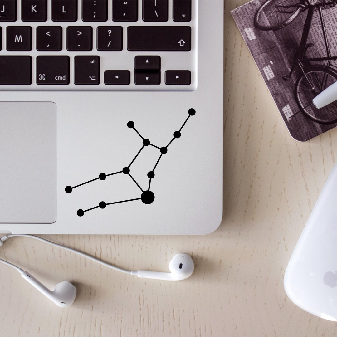 Virgo Constellation, Virgo Sticker, Virgo Decal, Virgo Constellation ...