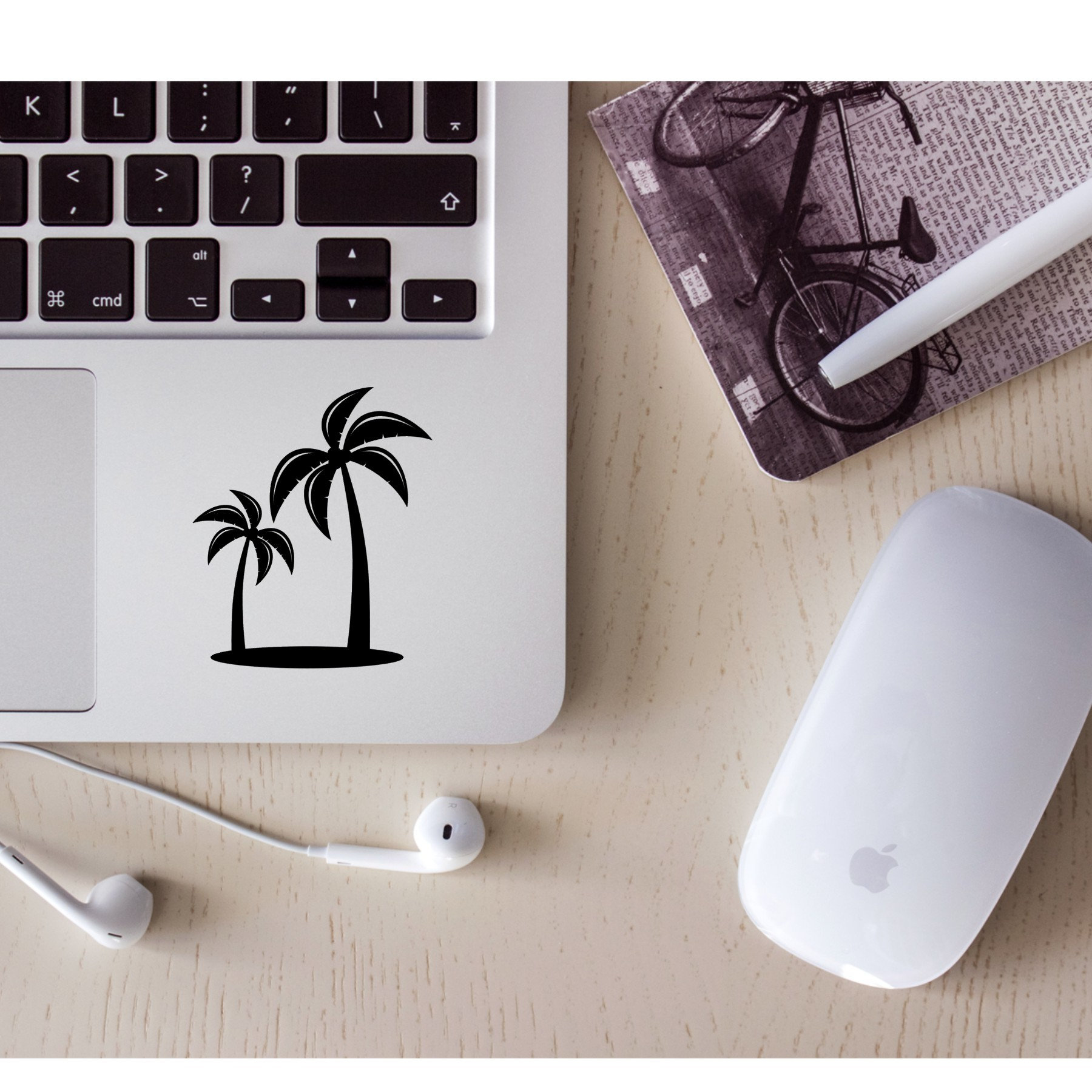 Palm Tree Decal Beach Decal Palm Tree Vinyl Decal Palm Tree | Etsy