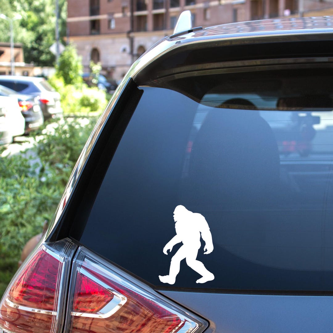 Bigfoot Decal, Bigfoot Sticker, Yeti Decal, Yeti Sticker, Bigfoot ...