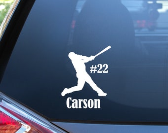 Baseball Decal FREE SHIPPING - Etsy
