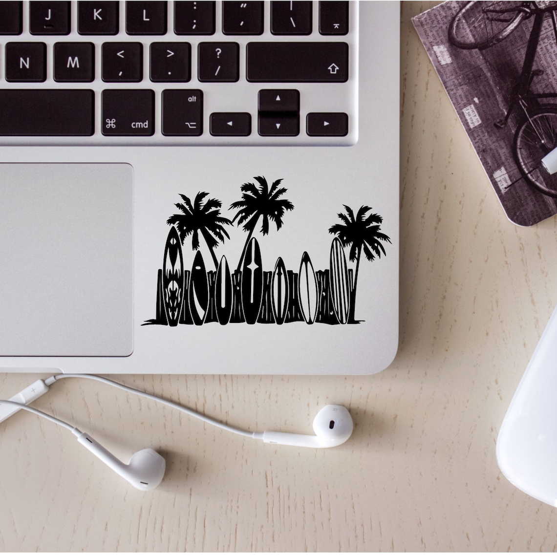 Surfboard Decal, Surfboard Vinyl Decal, Surfing Sticker, Surfboards ...
