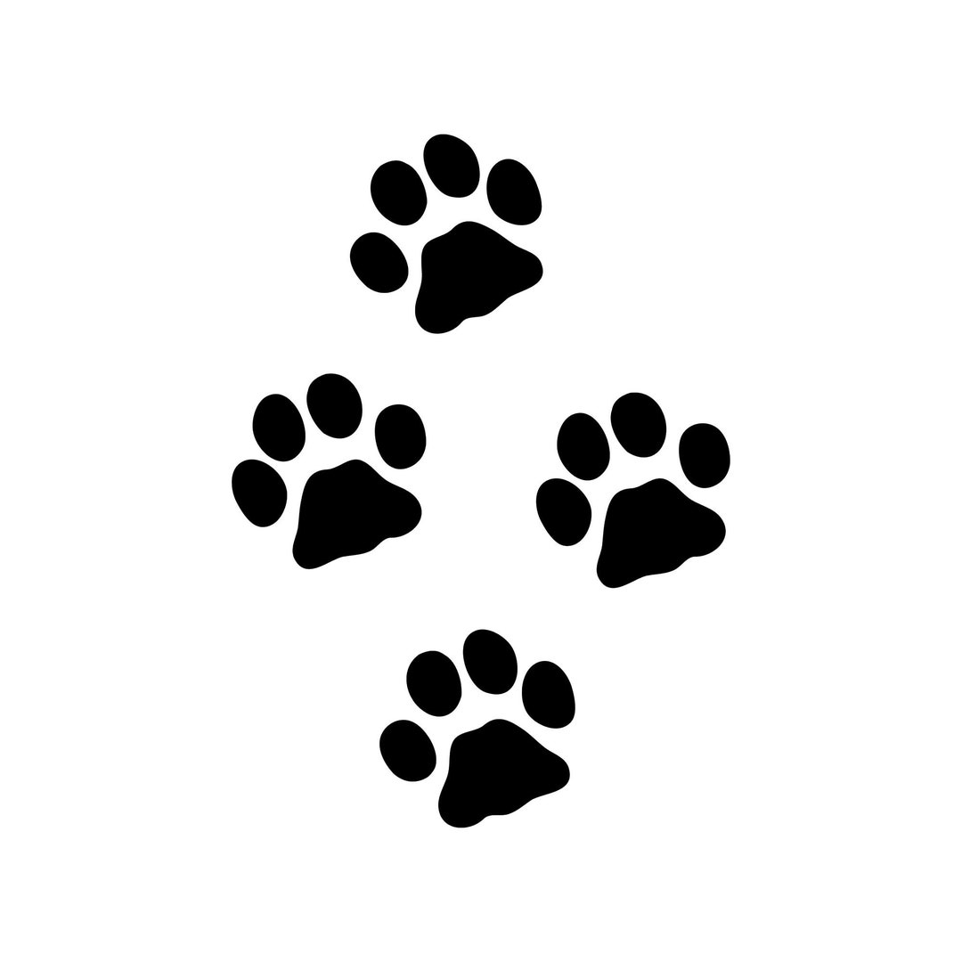 Dog Paws Vinyl Decal, Dog Paws Back Window Decal, Dog Print, Cat Paw ...