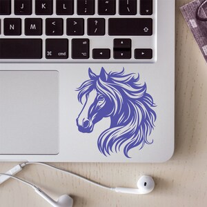 Horse Head Decal, Horse Decal, Horse Head Sticker, Horse Sticker, Horse ...