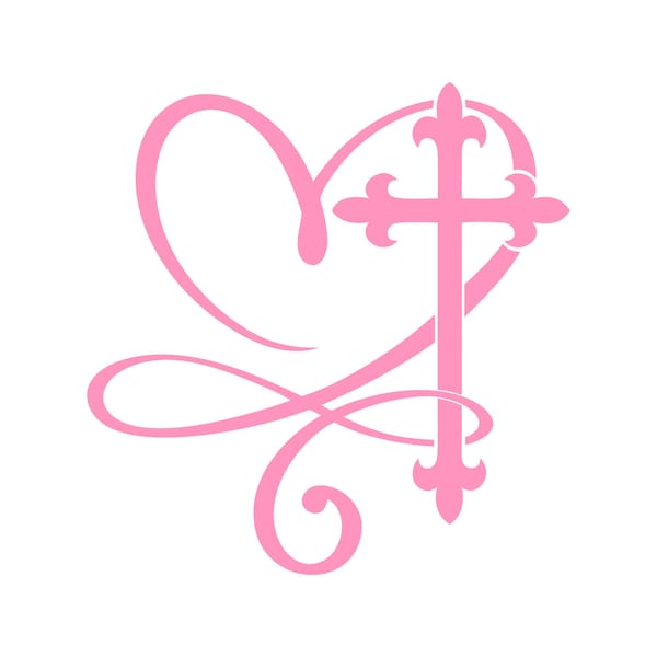 Cross Decal - Etsy