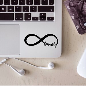 Infinity Family Decal, Infinity Symbol Vinyl Decal, Infinity Symbol ...