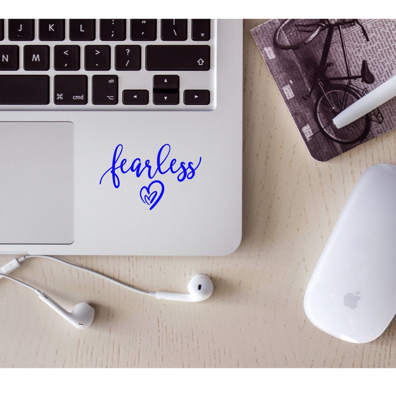 Fearless Vinyl Decal Fearless Decal Fearless Sticker - Etsy