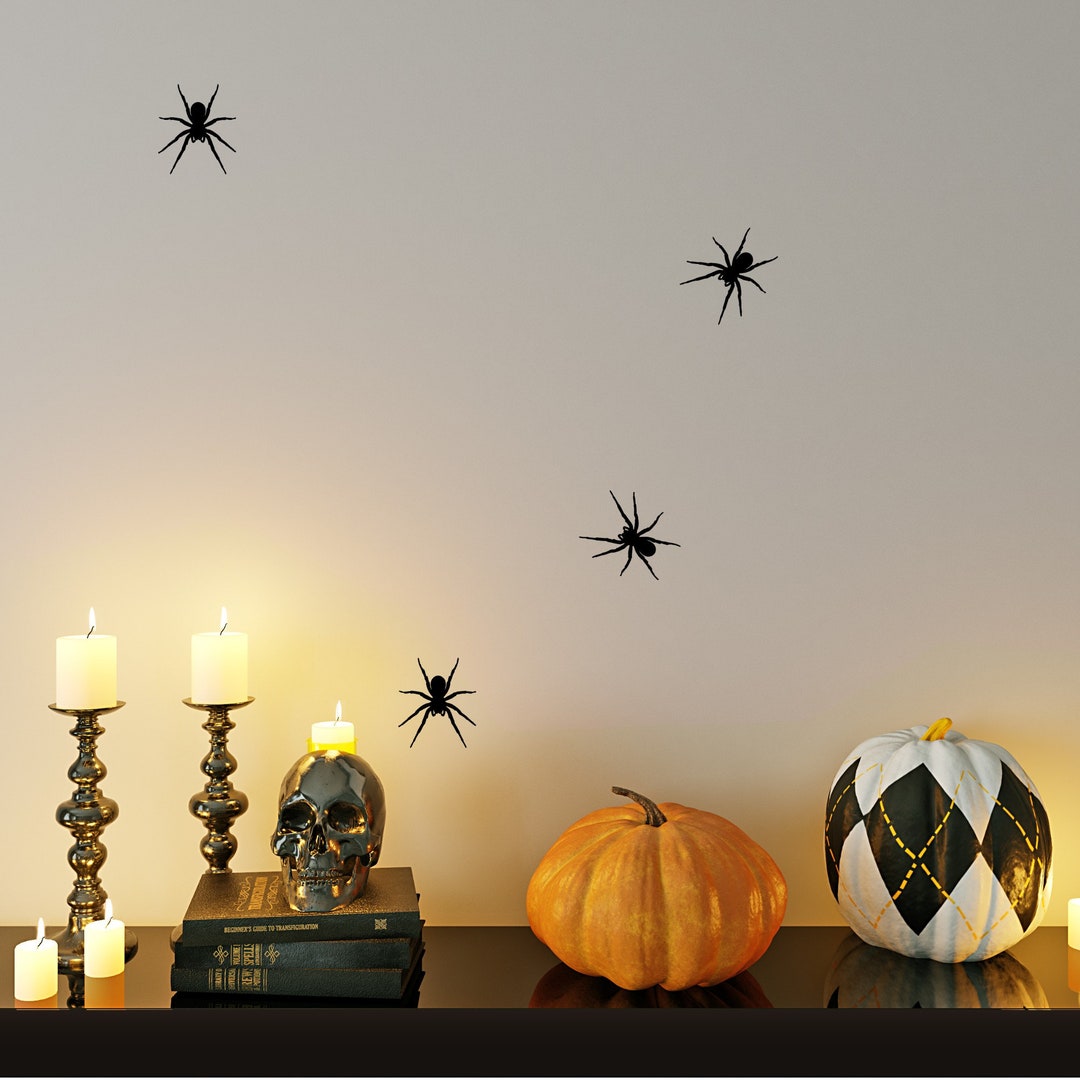 Spider Decals, Spider Wall Decals, Halloween Decals, Wall Decals ...