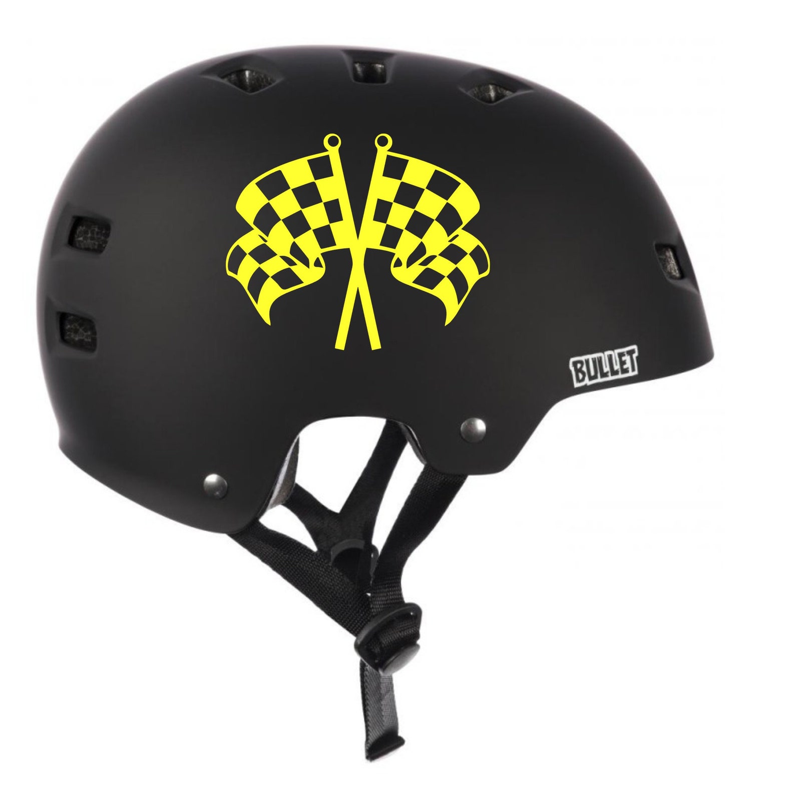 Racing Flag Vinyl Decal Racing Flag Flag Decal Racing Flag | Etsy