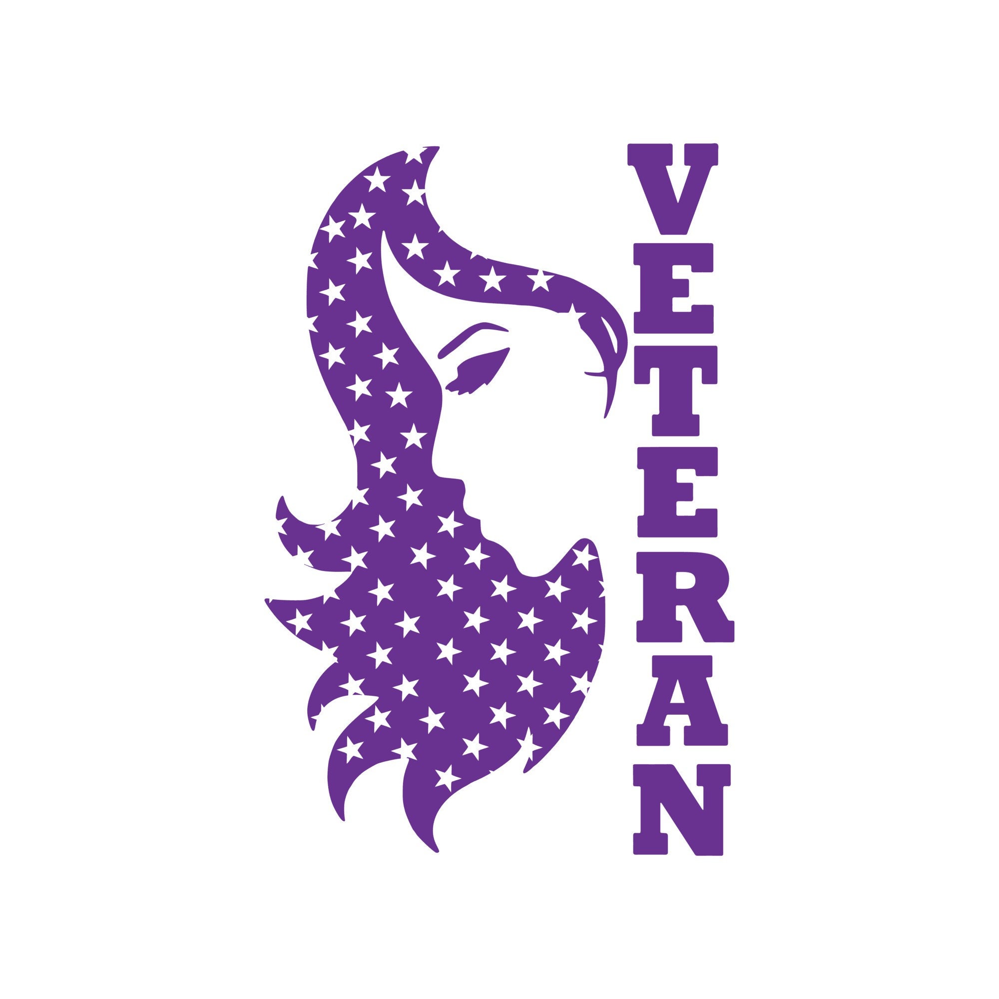 Woman Veteran Vinyl Decal Woman Veteran Decal Veteran - Etsy