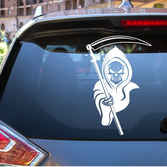 Grim Reaper Car Decals