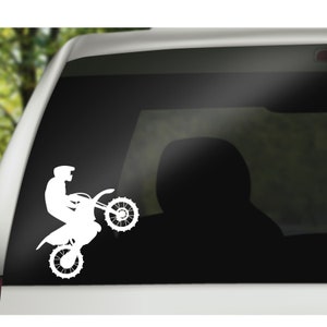 Motorcross Decal, Motorcross Vinyl Decal, Motorcross Window Decal ...