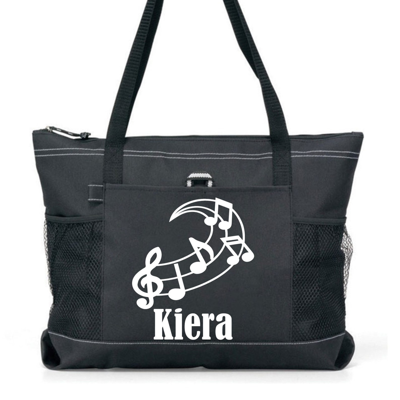 Music Tote Bag Music Bag Personalized Music Bag Tote Bag - Etsy