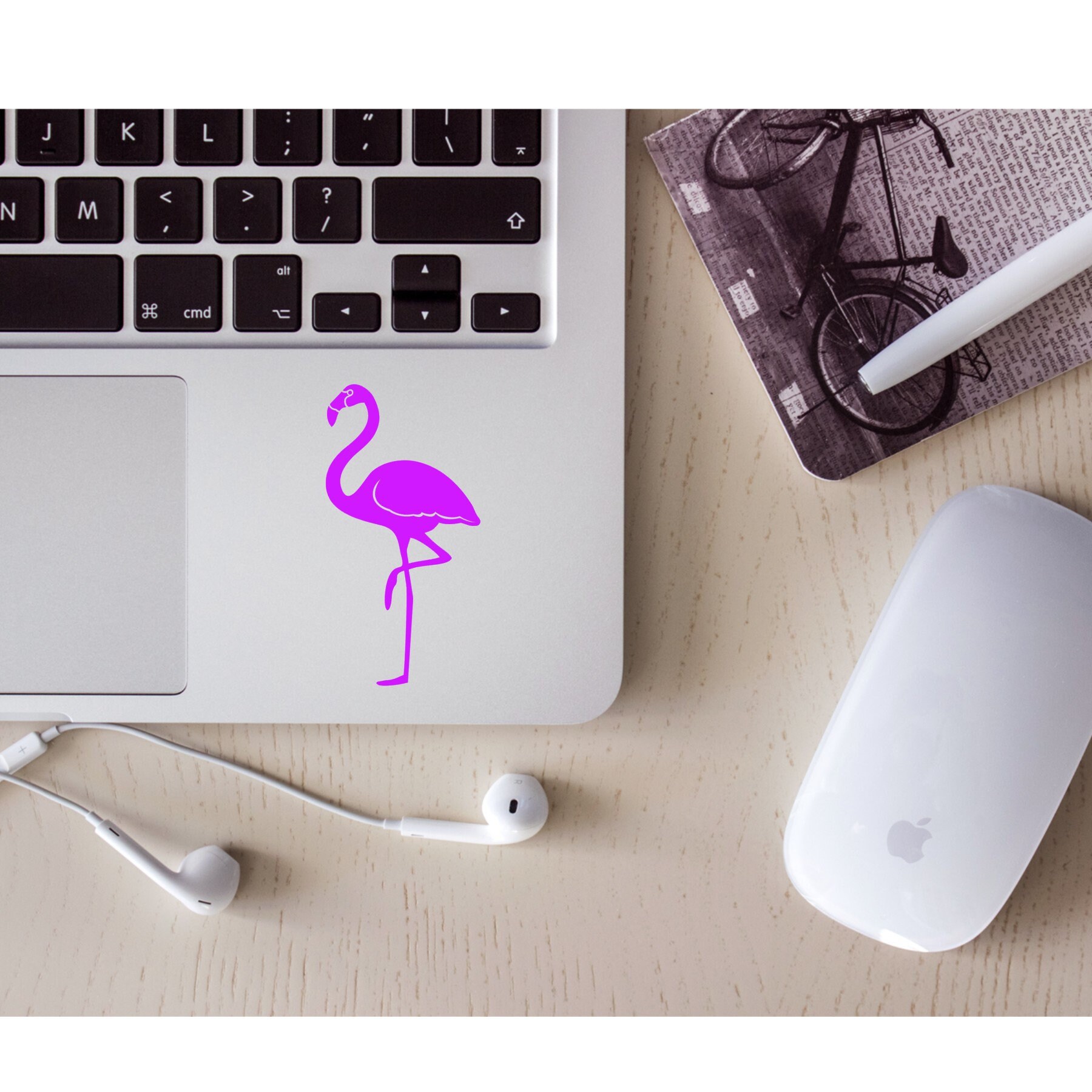 Flamingo Vinyl Decal, Flamingo Sticker, Flamingo Decal, Flamingo Car ...