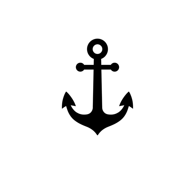Anchor Sticker - Etsy