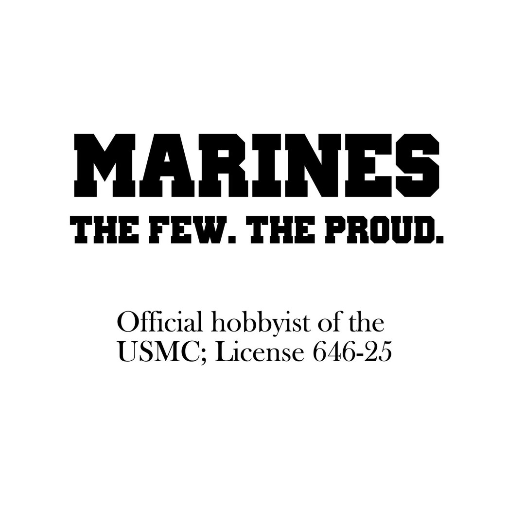 USMC Vinyl Decal: Marines Car Window Sticker - Etsy