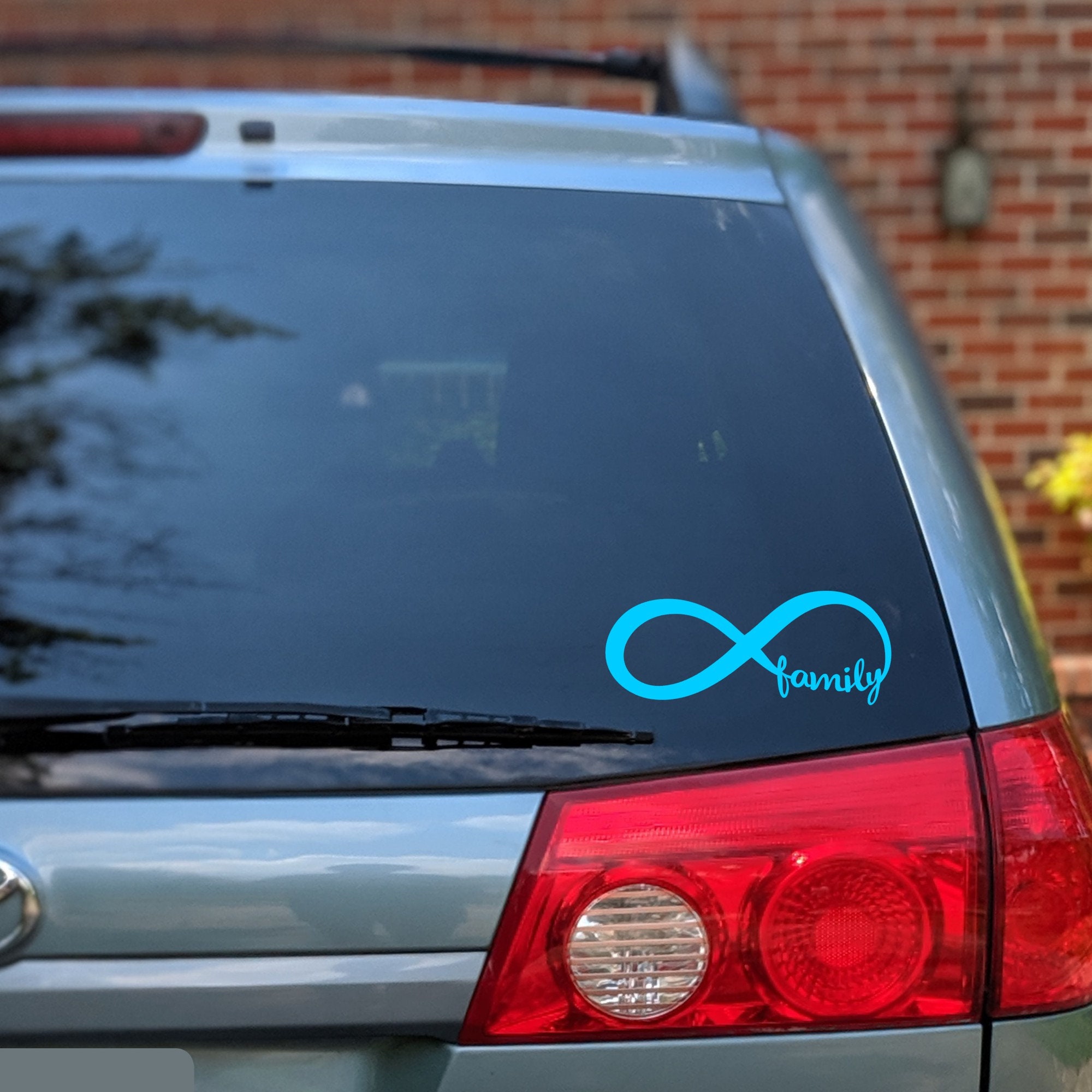 Infinity Family Decal, Infinity Symbol Vinyl Decal, Infinity Symbol ...
