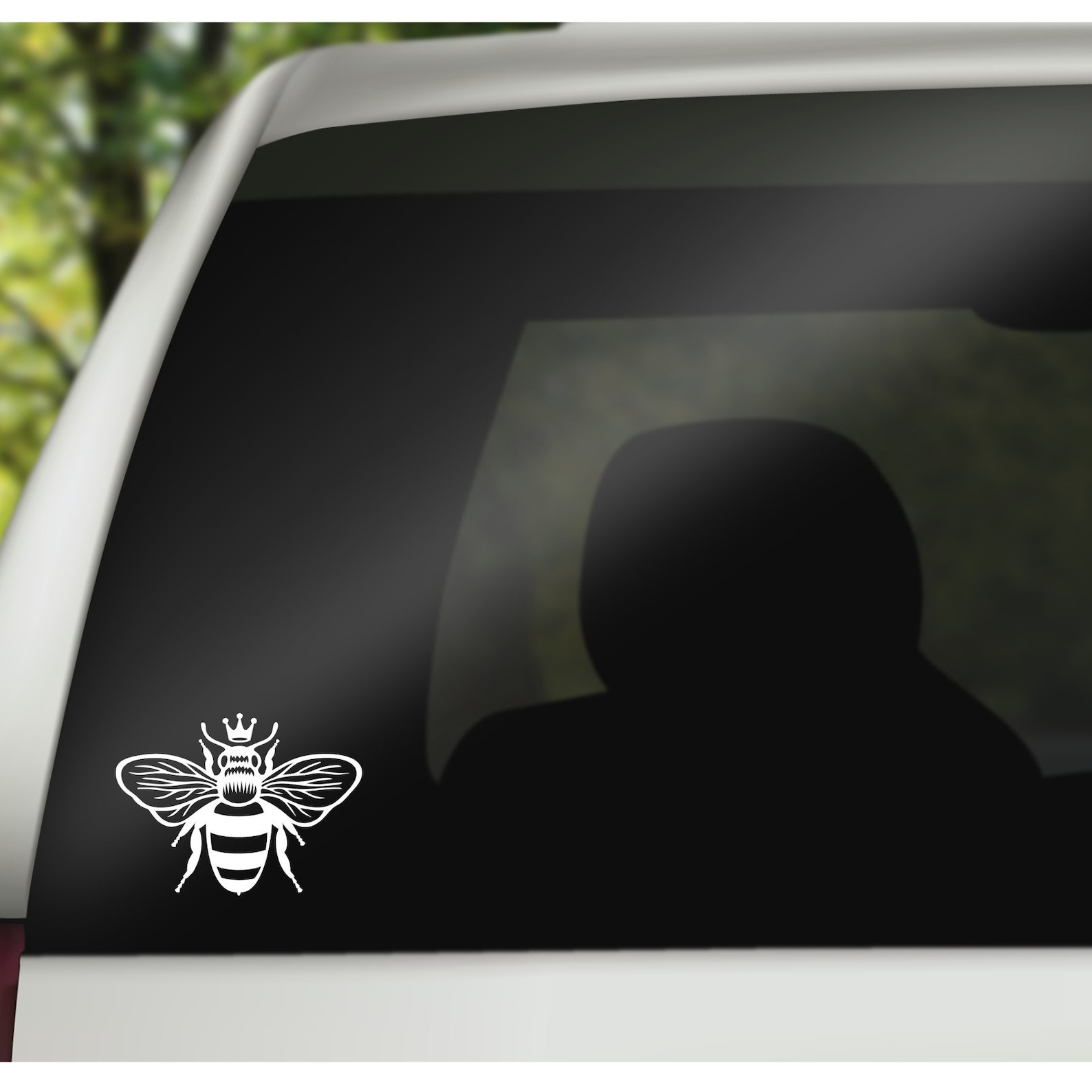 Queen Bee Vinyl Decal, Queen Bee Decal, Queen Bee Sticker, Bee Decal ...
