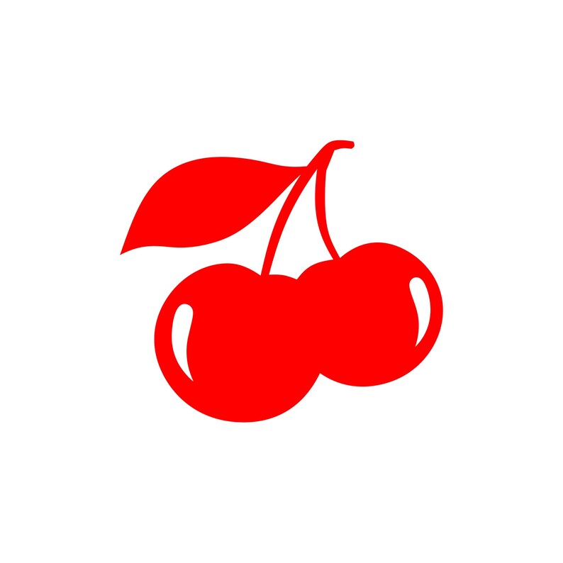 Cherry Vinyl Decal Cherries Vinyl Decal Cherry Back Window | Etsy