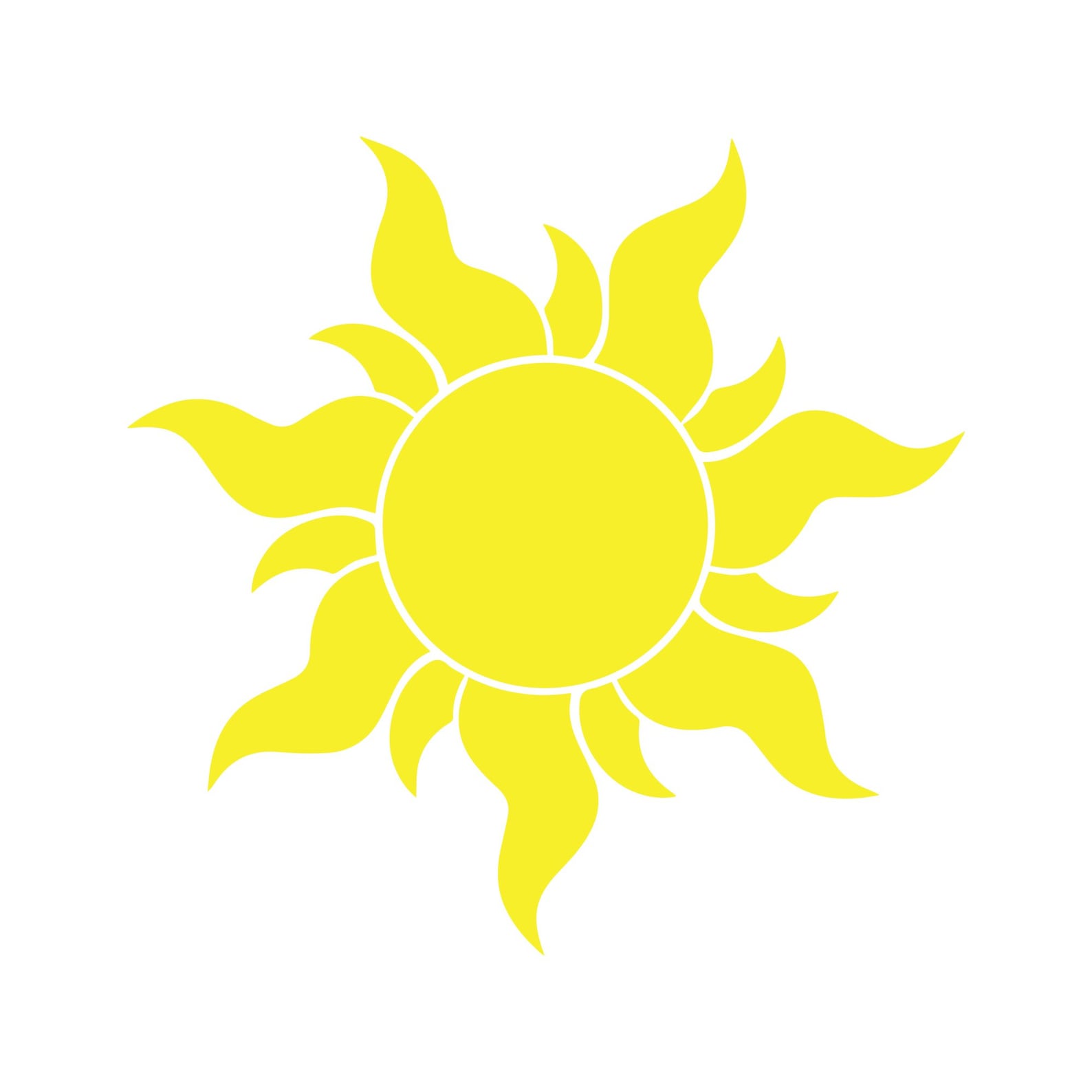 Sun Vinyl Decal, Sun Decal, Sun Sticker, Sun Rear Window Decal, Sun ...
