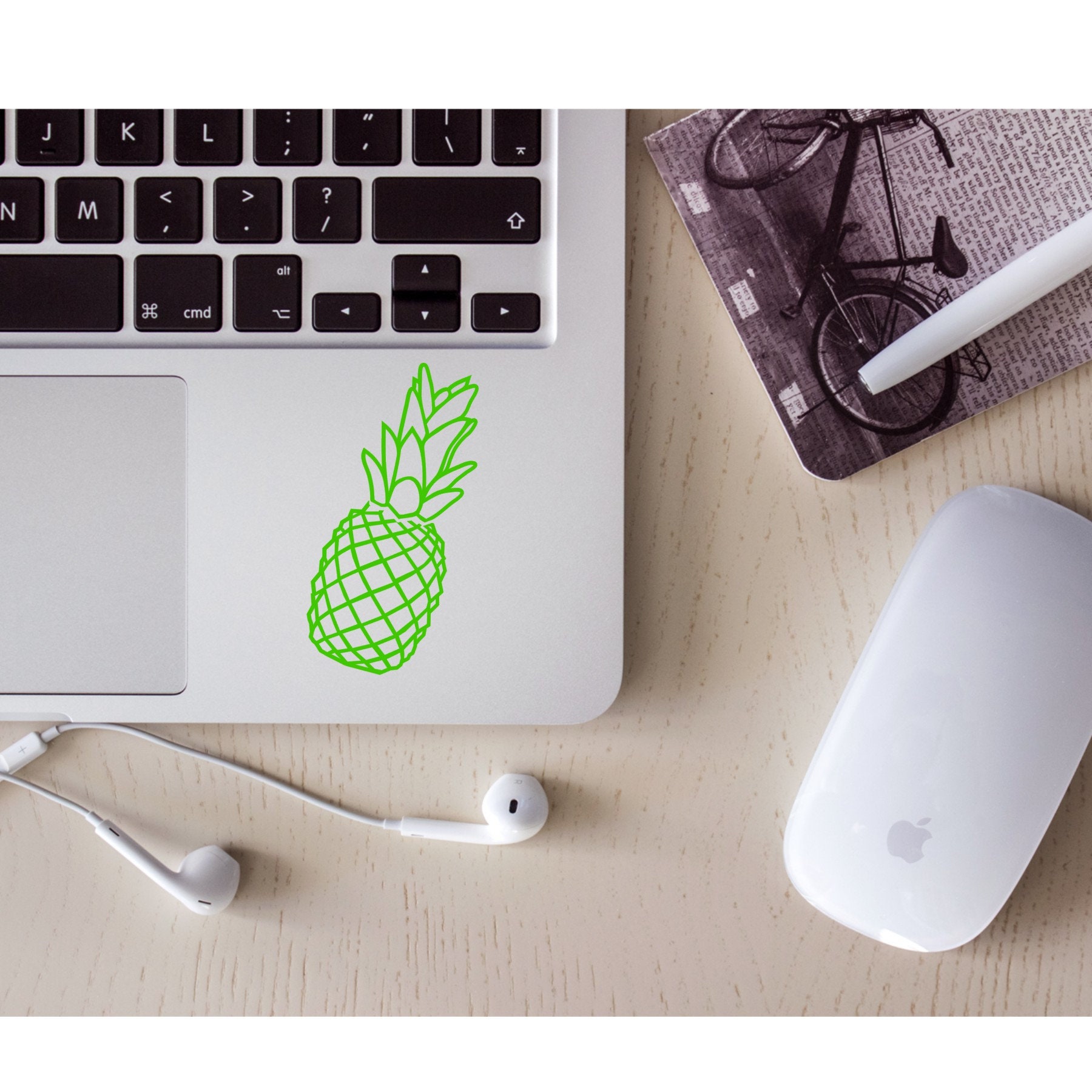 Pineapple Decal Pineapple Vinyl Decal Vinyl Decal | Etsy