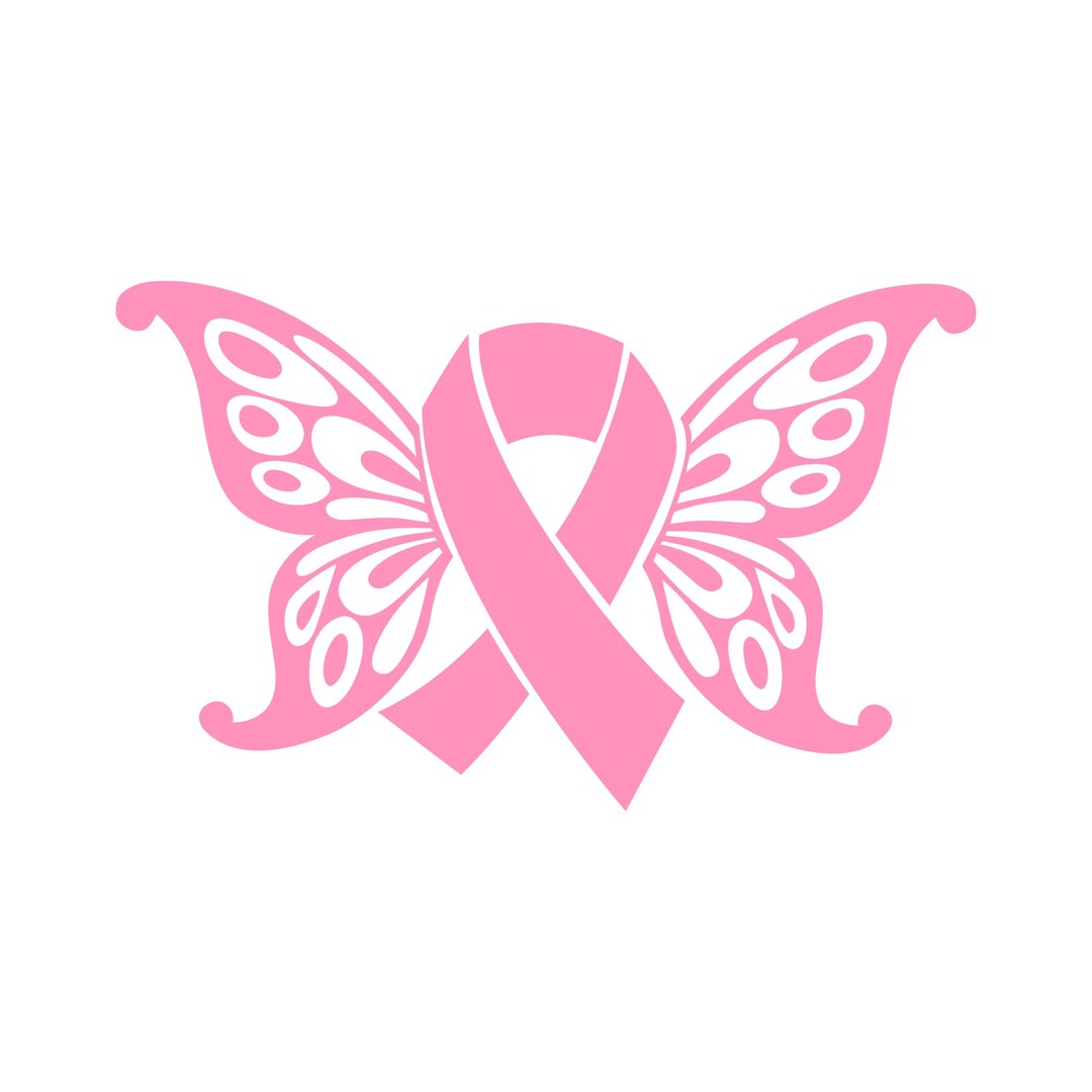 Cancer Awareness Decal, Cancer Awareness Vinyl Decal, Butterfly Cancer ...