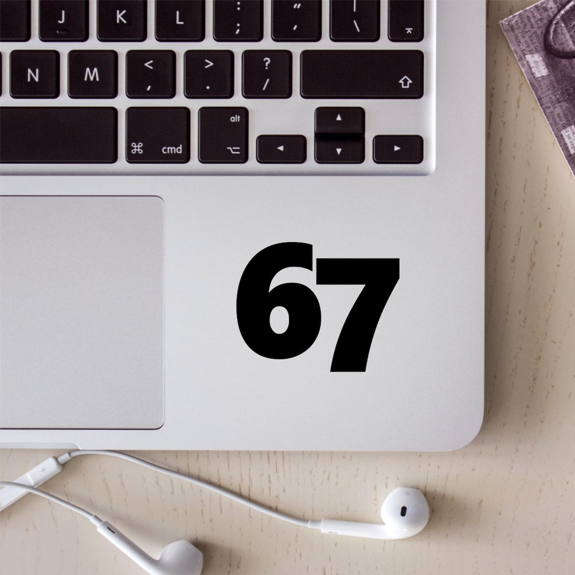 67 Sticker, 67 Decal, Six Seven Sticker, Six Seven Sticker, 6-7, Six ...